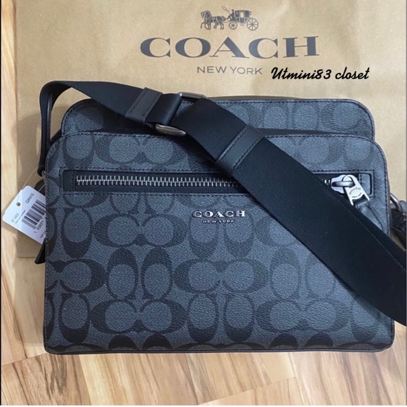 Coach | Bags | Coach Men Crossbodywest Camera Bagsignature | Poshmark